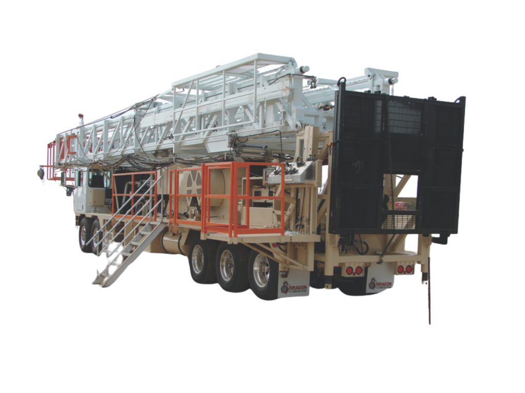 Cooper SP600 Well Service Rig | Purchase Mobile Oil Well Servicing Rigs ...