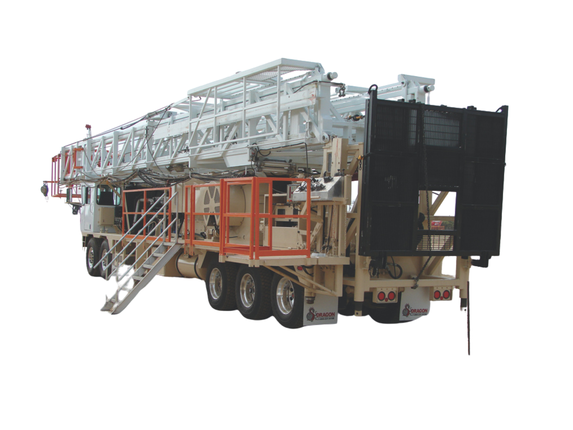 Cooper SP600 Well Service Rig | Purchase Mobile Oil Well Servicing Rigs ...