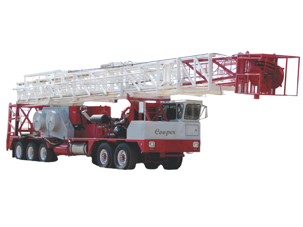Cooper SP550 Well Service Rig | Order Mobile Oil Well Servicing Rigs ...