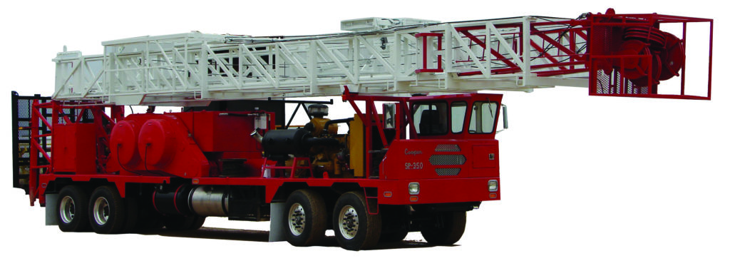 Cooper SP300 Well Service Rig | Purchase Mobile Oil Well Servicing Rigs ...