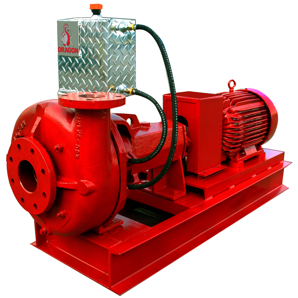 Electric Centrifugal Pump Belt Drive Package Gallery - Dragon Products