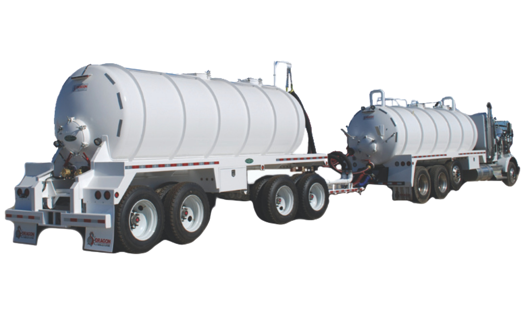 Vacuum Tank Trailers | Shop Vacuum Tankers for Sale - Dragon Products