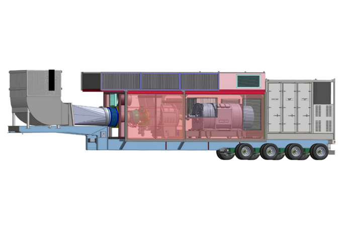 Mobile Frac Pump Stimulation Unit | Stimulation | Dragon Products