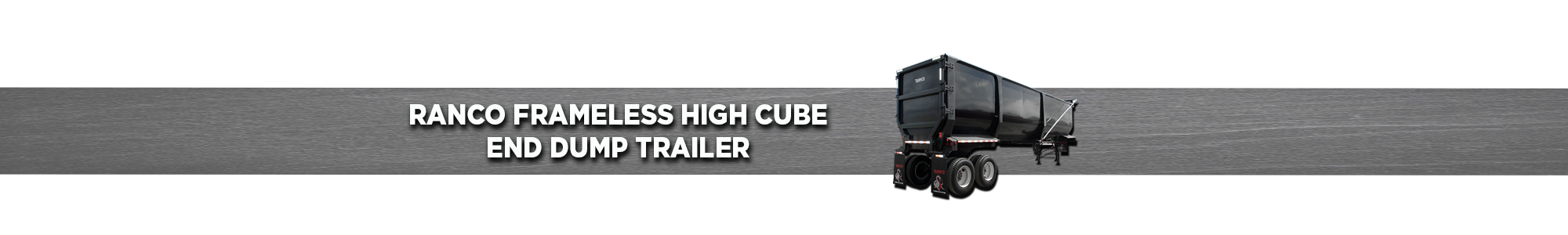Ranco High Cube Trailer | Purchase the Ranco High Cube Frameless End ...